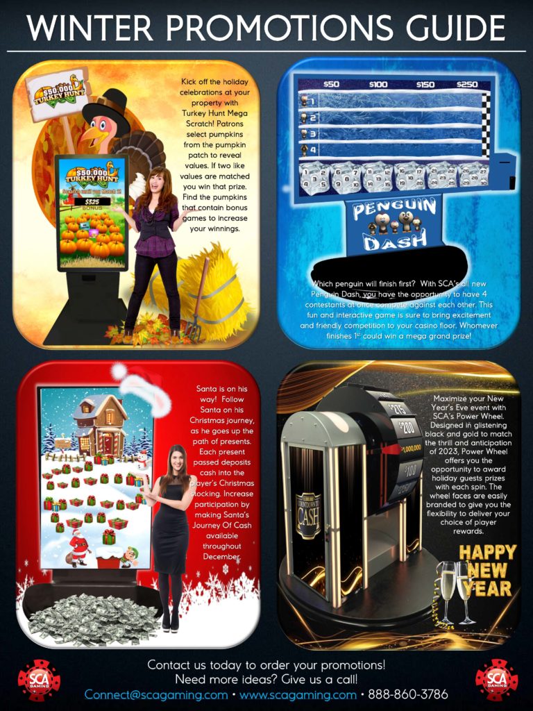 Winter Promotions Guide - SCA Gaming